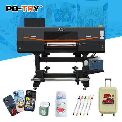 Buy Po-try High Efficiency Ab Film Uv Dtf Sticker Printing Machine ...