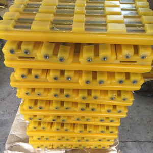 Buy Polyurethane Excavator Rubber Track Pad, Rubber Track Shoe, Rubber ...