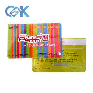 Buy Prepaid Plastic Scratch Cards / Pvc Phone Calling Recharge Card ...
