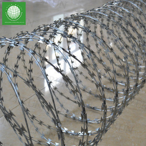 Buy Razor Wire Cbt-60 Razor Blade Barbed Wire Military Razor Wire from ...