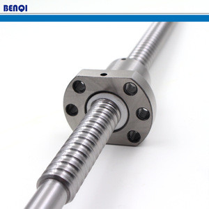 Buy Sfu2505 Ball Bearing Threaded Rod Rolling Screw For Engraving ...