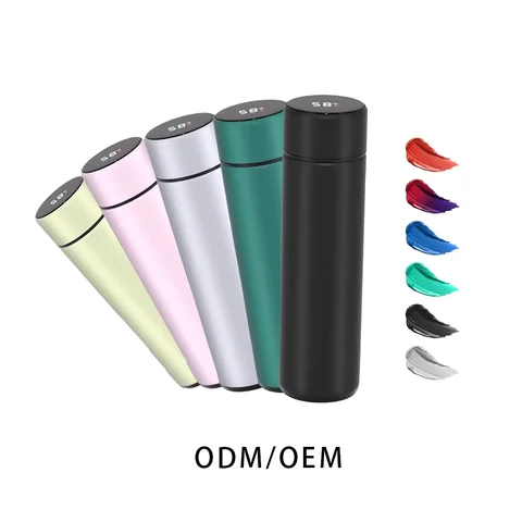 Buy Stainless Steel Termo Digital Tumbler Mugs Insulated Temperature ...