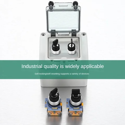 Buy Sweideer 22mm 2/3way Momentary Self-lock Rotary Key Switch Transfer ...