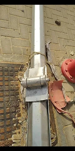 Buy Tiltable Poles, Tilt Down Hinged Pole,monopole,cctv Camera Pole ...