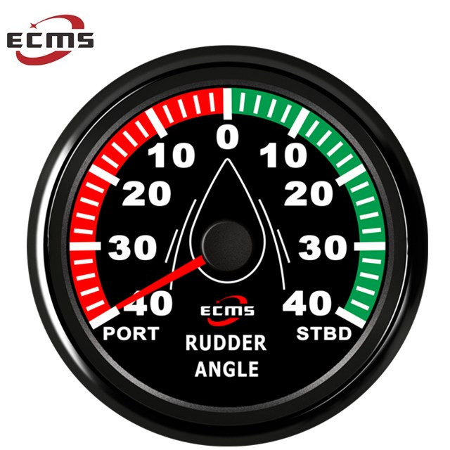 Buy Universal Analog Rudder Angle Indicator Gauge Meter Marine Ship ...