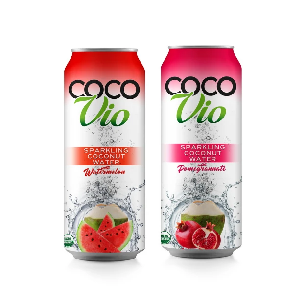 Buy Vio - Organic Energy Drink Sparkling Coconut Water Acai Berry from ...