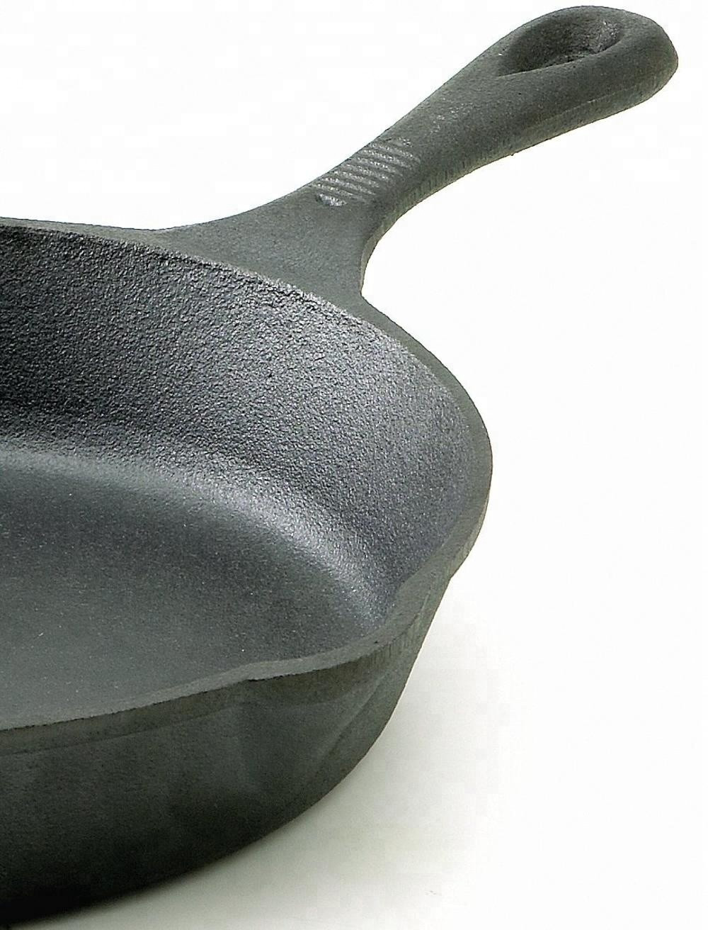 Buy Wholesale 12 Inch Pre Seasoned Round Frying Pan Pre-seasoned Cast ...