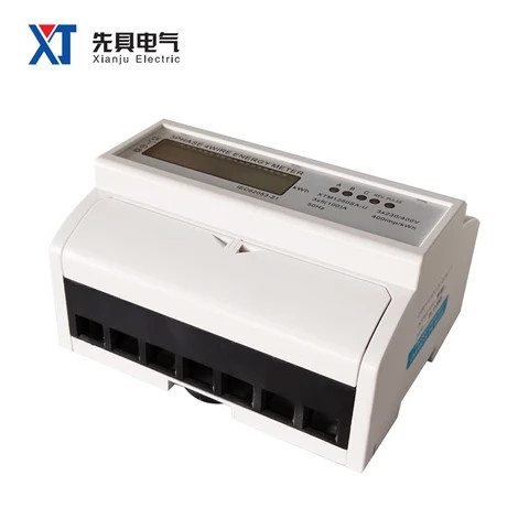 Buy Xtm1250sa-u Three Phase 7p 4 Wires Energy Meter 68*88*125mm Lcd ...