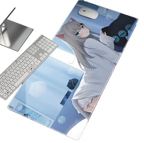 Buy Xxl Large Computer Keyboard Anime Deskpads Desk Mats Rubber Mouse ...
