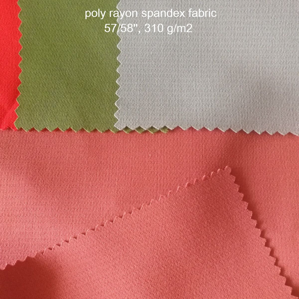 Buy Polyester Rayon Stretch Jersey Dress Fabric from Hebei Vega Textile ...