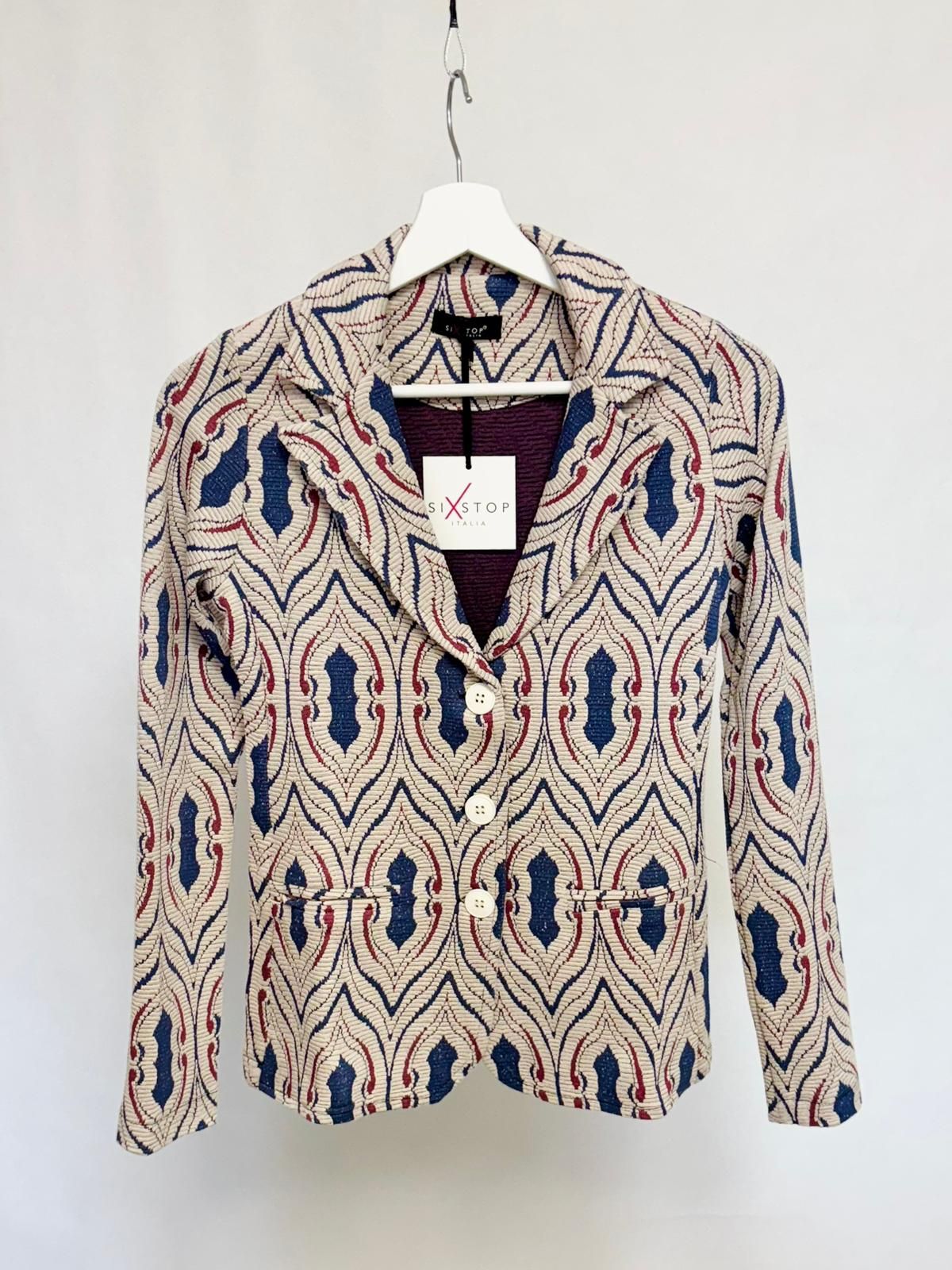 Buy Jacquard Blazer With Geometric Pattern from Mery s.r.l., Italy ...