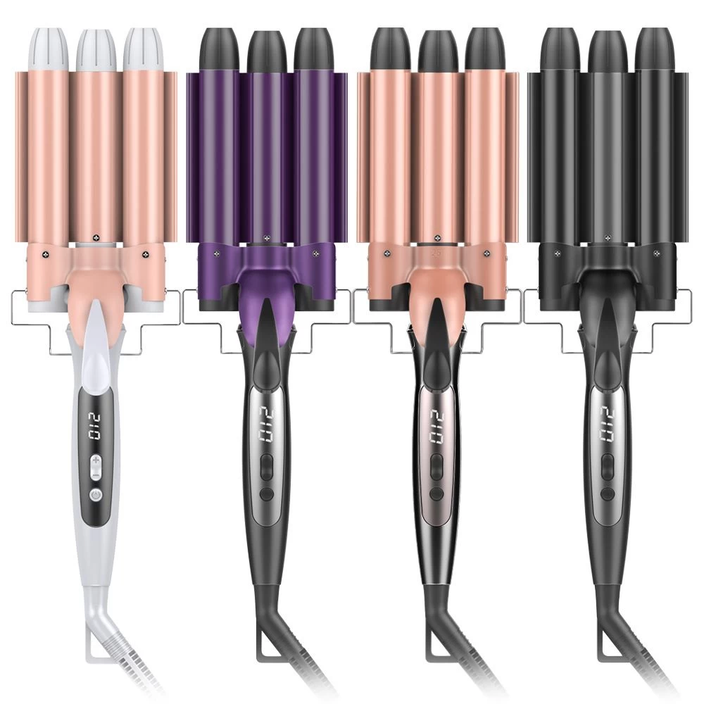 Buy Adjustable Hair Curling Roller Professional Lcd Big Barrel Waver ...