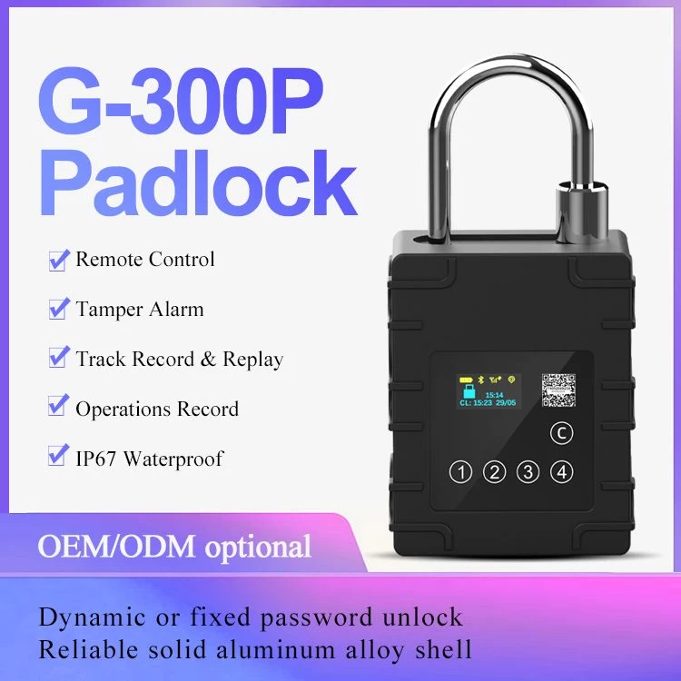 Buy G300p Gps Tracker Padlock from Shenzhen HHD Technology Co., Ltd ...
