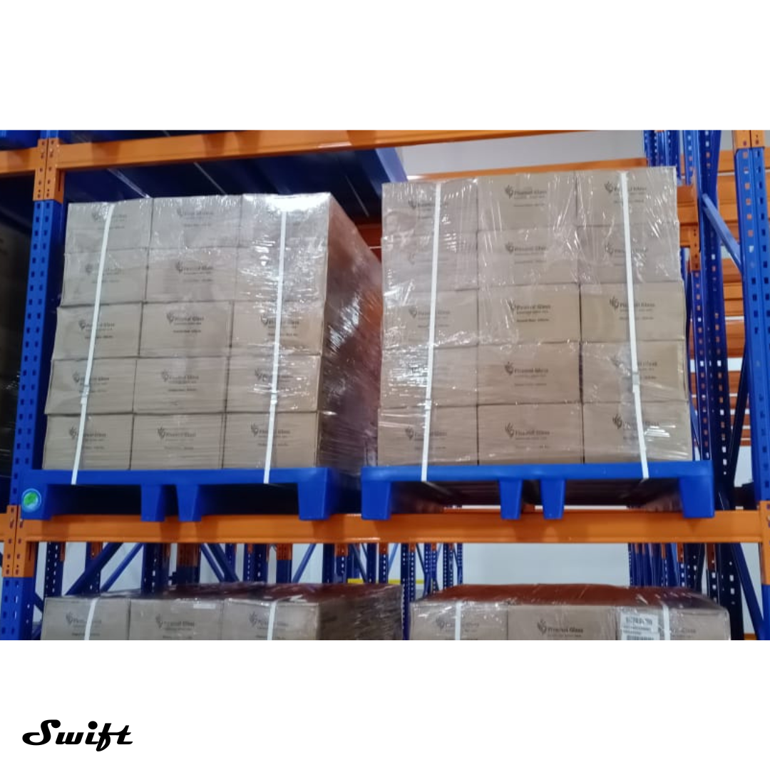 Buy Blue Plastic Pallets from SWIFT TECHNOPLAST PRIVATE LIMITED, India ...