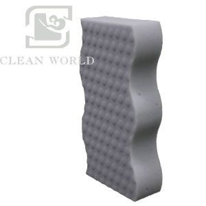 Buy High Density Waved Shape Cleaning Sponge Melamine Foam Sponge from ...