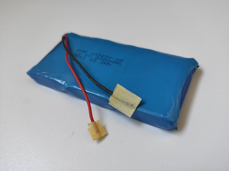 Buy 3s Lipo Battery, Ehs-103450-3s 11.1v 2000mah, Lithium Ion Polymer ...