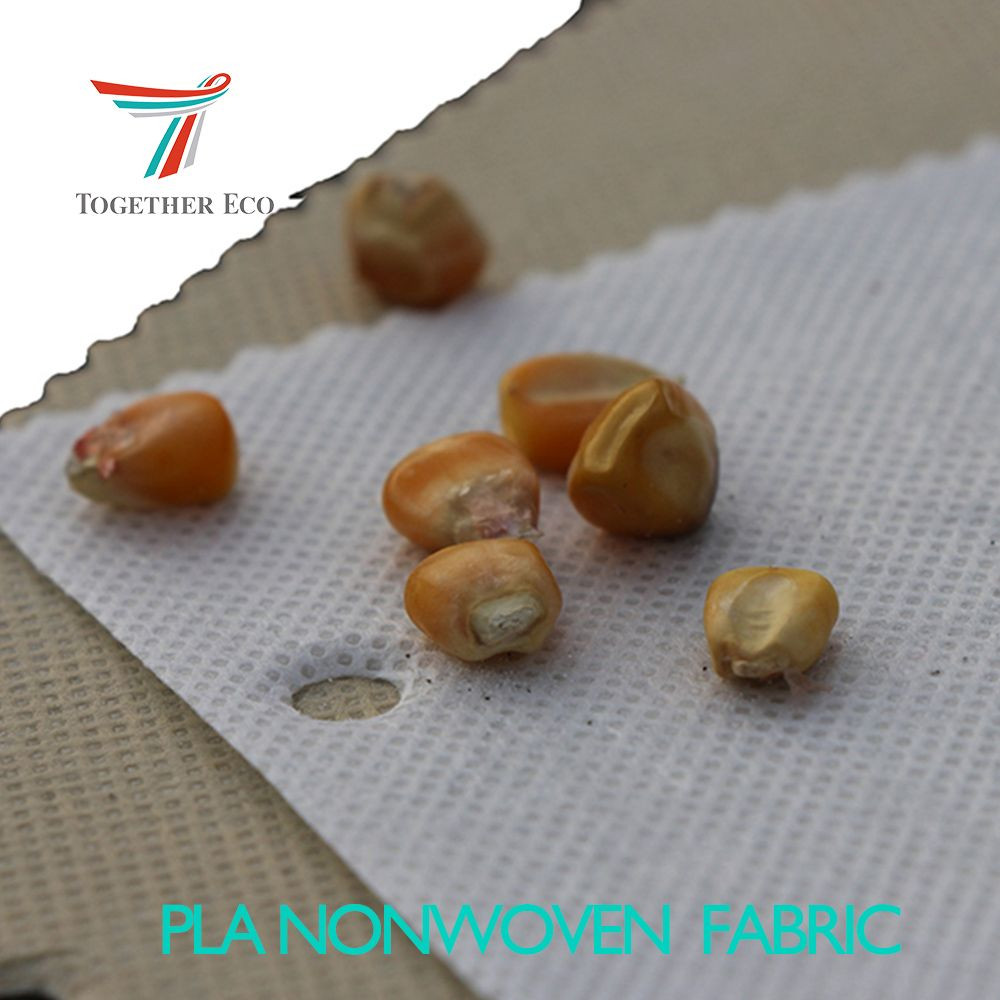 Buy Corn Fiber Nonwoven For Bags 100% Pure Pla Nonwovens Fabric from ...
