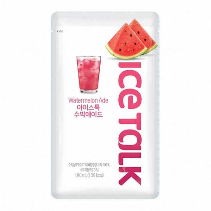 Buy Ice Talk Watermelon Ade (trending Korean Pouch Drinking Juice) from ...