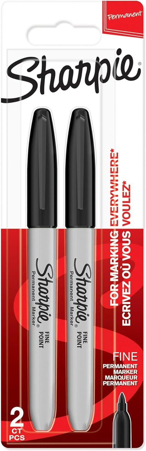 Buy Sharpie Permanent Markers, Fine Tip Pack Of 2 from NIKO COSMETICS ...