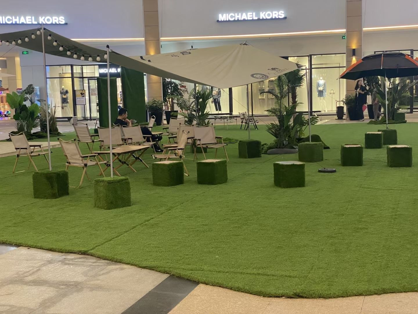 Buy Nylon Grass Artificial Beautiful Lawn Grass Display Outdoor Home ...