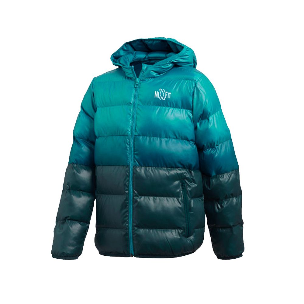 Buy Men's Mid-weight Puffer Jacket With Removable Hood from MIXFIT ...