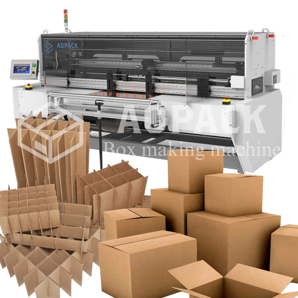 Buy Box Making Machine from QINGDAO AOPACK ON DEMAND PACKAGING Co., Ltd ...