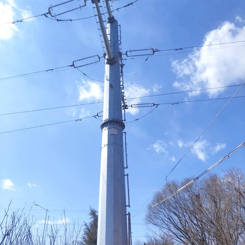 Buy 12m Galvanized Steel Octagonal Electricity Pole 9m Electric Pole ...