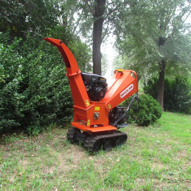 Buy 13.5hp B&s Hand Push Tracked Wood Chipper Farm Tractor Pto Driven ...