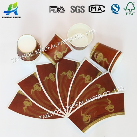 Buy 350gsm Single Pe Coated Paper Board from Taizhou Kindeal Paper Co ...