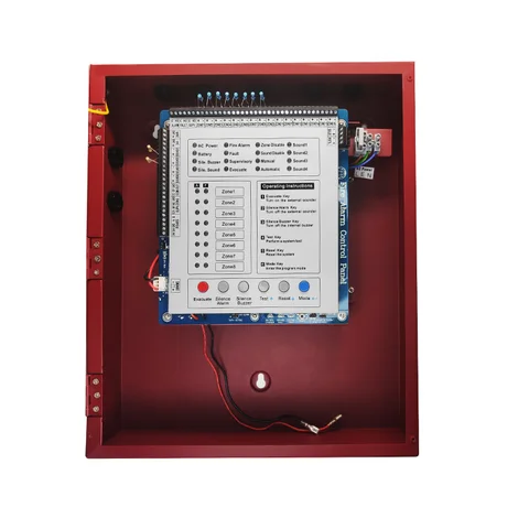 Buy 4 Zones Smart Home Security Complete Conventional Fire Alarm System ...