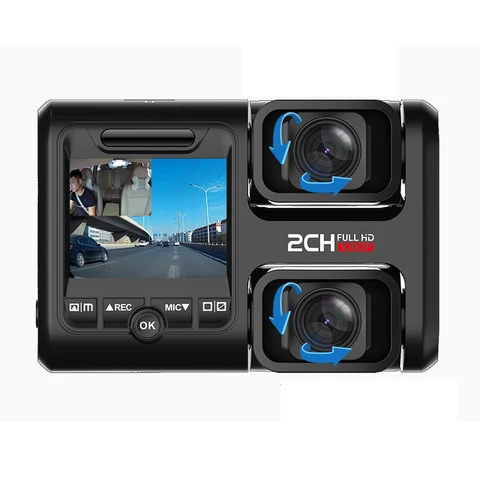Buy 4k 2160p Wifi Gps Logger Dual Lens Car Dvr Novatek 96663 Chip Sony ...