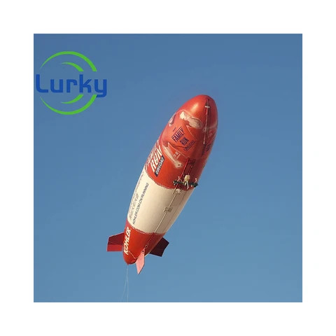 Buy 4m Long Customized Inflatable Balloon Helium Blimp /inflatable ...