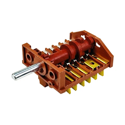 Buy 5 Position Rotary Switch Oven Rotary Selector Switch T150 16a ...