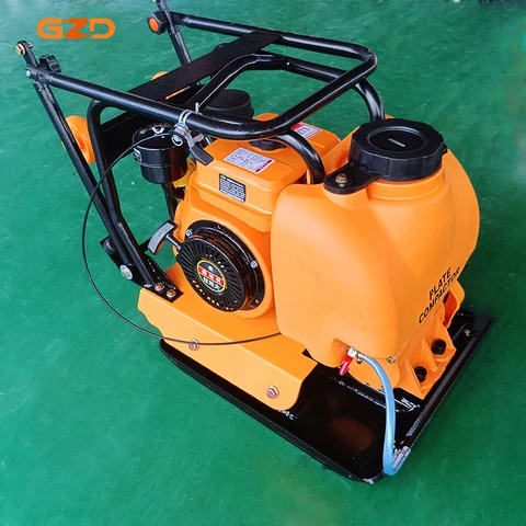 Buy 90kg Plate Compactor C90 Vibrating Diesel Forward And Reverse Plate ...