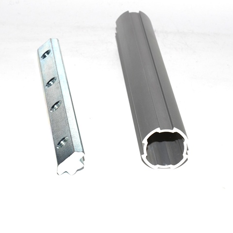 Buy Aluminium Lean Pipe Profiles With T Slot Aluminium Tubes /round Bar ...