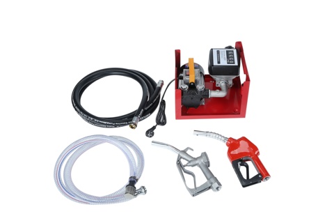 Buy Auto Fuel Dispenser 12v Auto Nozzle 24v Electric Meter Pump Oil ...