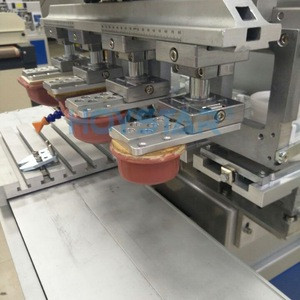 Buy Automatic Tampon Printing Machine 4 Color Pad Printer Dishes from ...