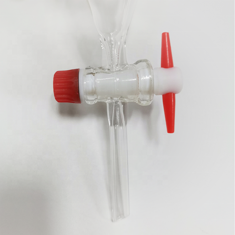 Buy Borosilicate 3.3 Glass Funnel 75 Mm Diameter Separatory Funnel ...