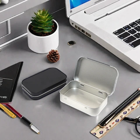 Buy Custom Candy Rectangle Mint Square Metal Tin Cans Cigarette Case ...