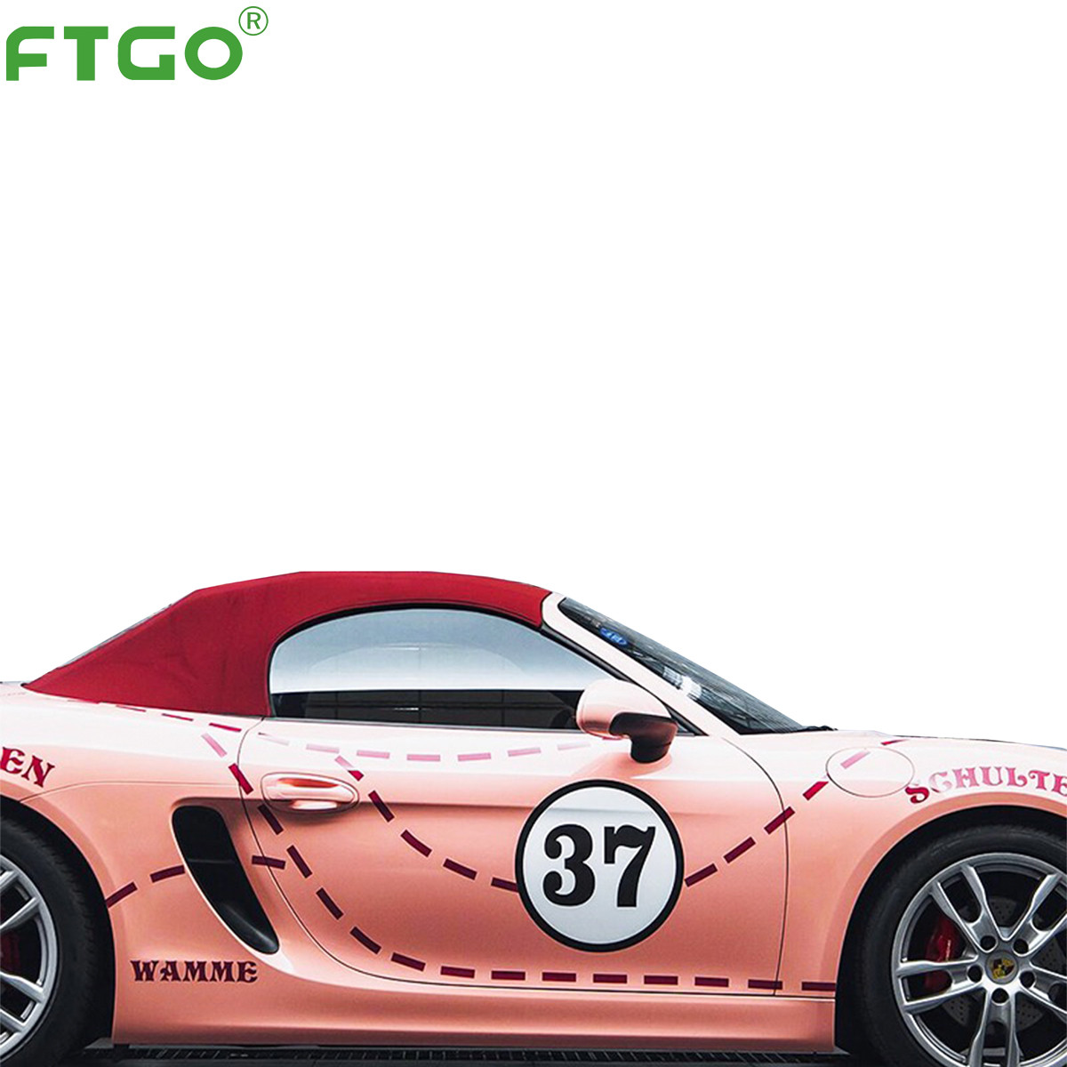 Buy Custom Sunproof Vinyl Wrap Car Films, Die Cut Stickers Sport Car ...