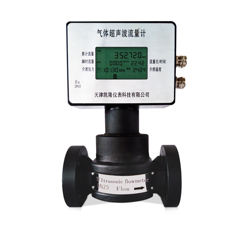 Buy Digital Ultrasonic Natural Gas Flow Meter from Tianjin Kailong ...