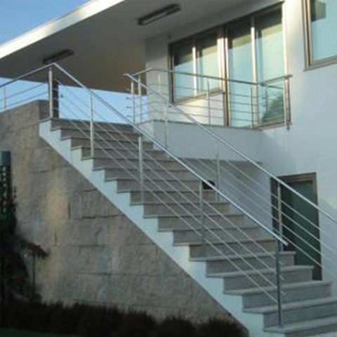 Buy Floor Mounting Tube Handrail Balcony Rod Railing Stainless Railing ...