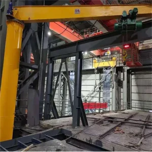 Buy Folding Arm Cantilever Fixed Boom Jib Crane from Zhongpu Crane Co ...