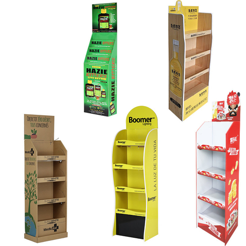 Buy High End Paper Exhibition Stand Supermarket Promotion Commodity ...