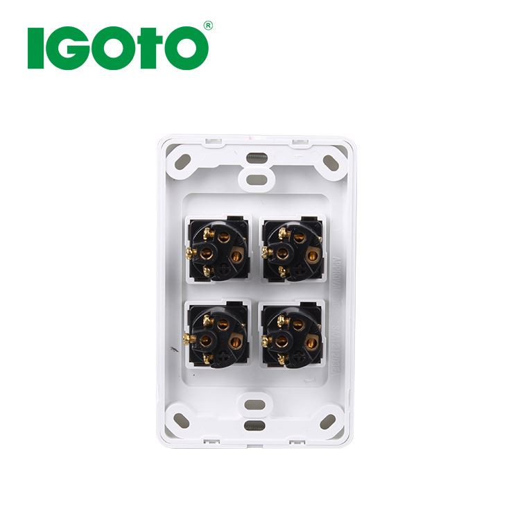 Buy Igoto 4gang Saa Austrlian New Zealand Png Electrical Switch Power ...