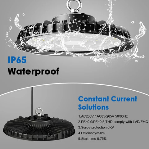 Buy Industrial Workshop Warehouse Highbay Lighting Ip65 Waterproof Smd ...