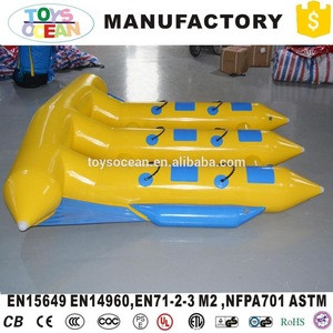 Buy Inflatable Flying Fish Fly Towable 6 Persons Slide Sled Banana Boat ...