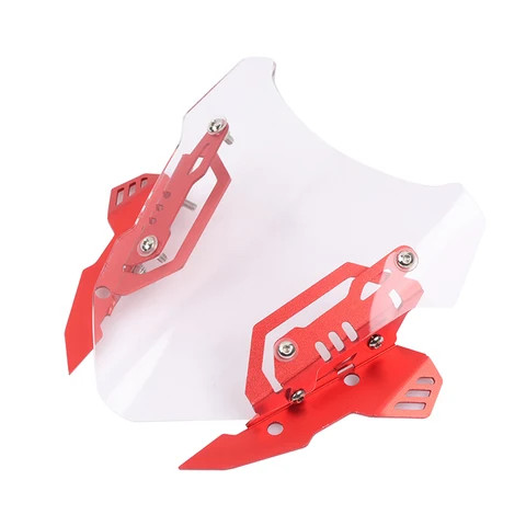 Buy Motorcycle Transparent Wind Deflectors Windshield Motorcycle ...