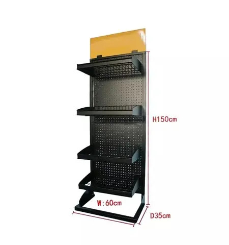 Buy Multifunctional Metal Storage Stand Pegboard With Hanging Wire ...