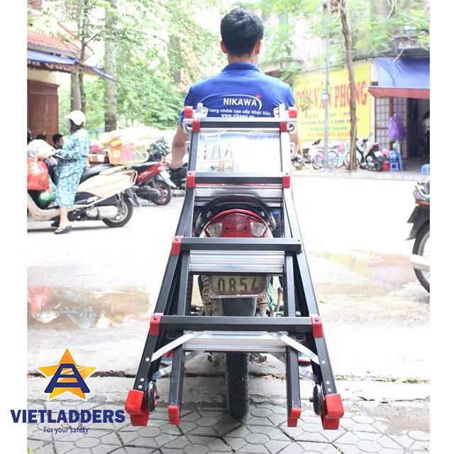Buy Nvlb-44 Vietladders Extended Aluminum Ladder 4x4 Aluminum Step ...